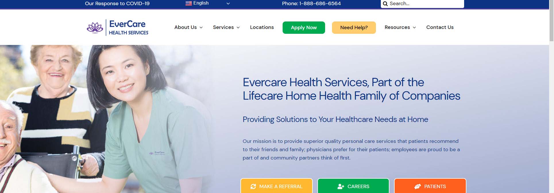 Locations - EverCare Health Services